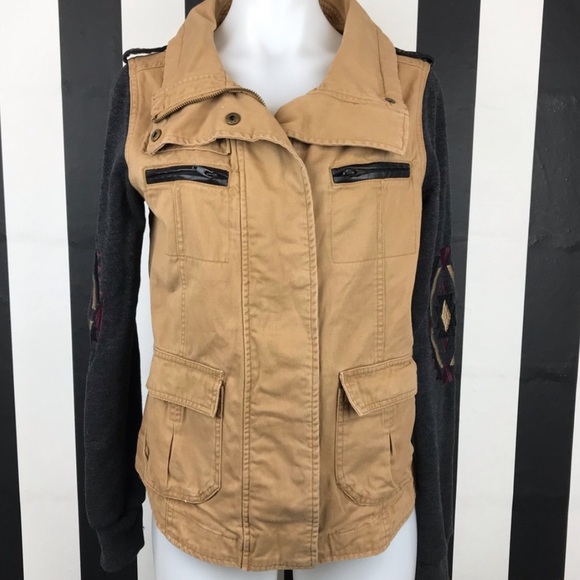 La Hearts | Jackets & Coats | La Hearts Tan Military Utility Jacket ...